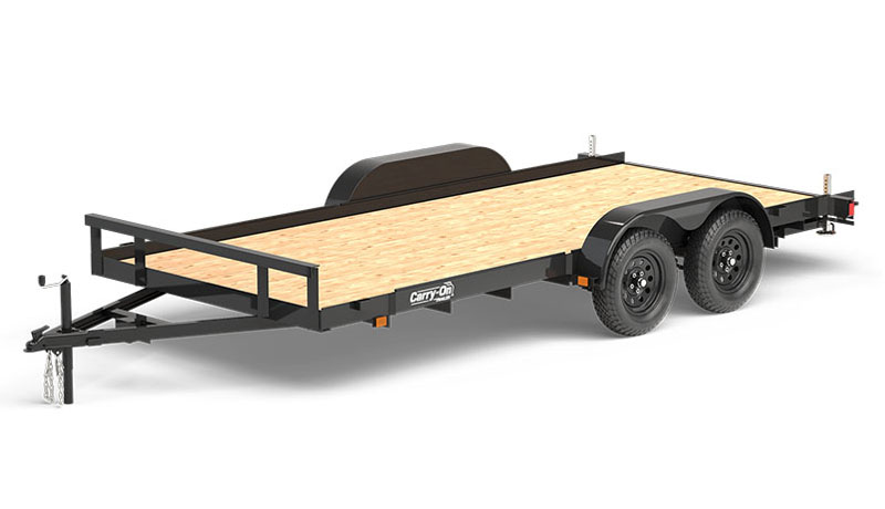 New 2025 Carry-On Trailers 7K Tandem Axle Car Hauler 16 ft. - 1 Brake ...