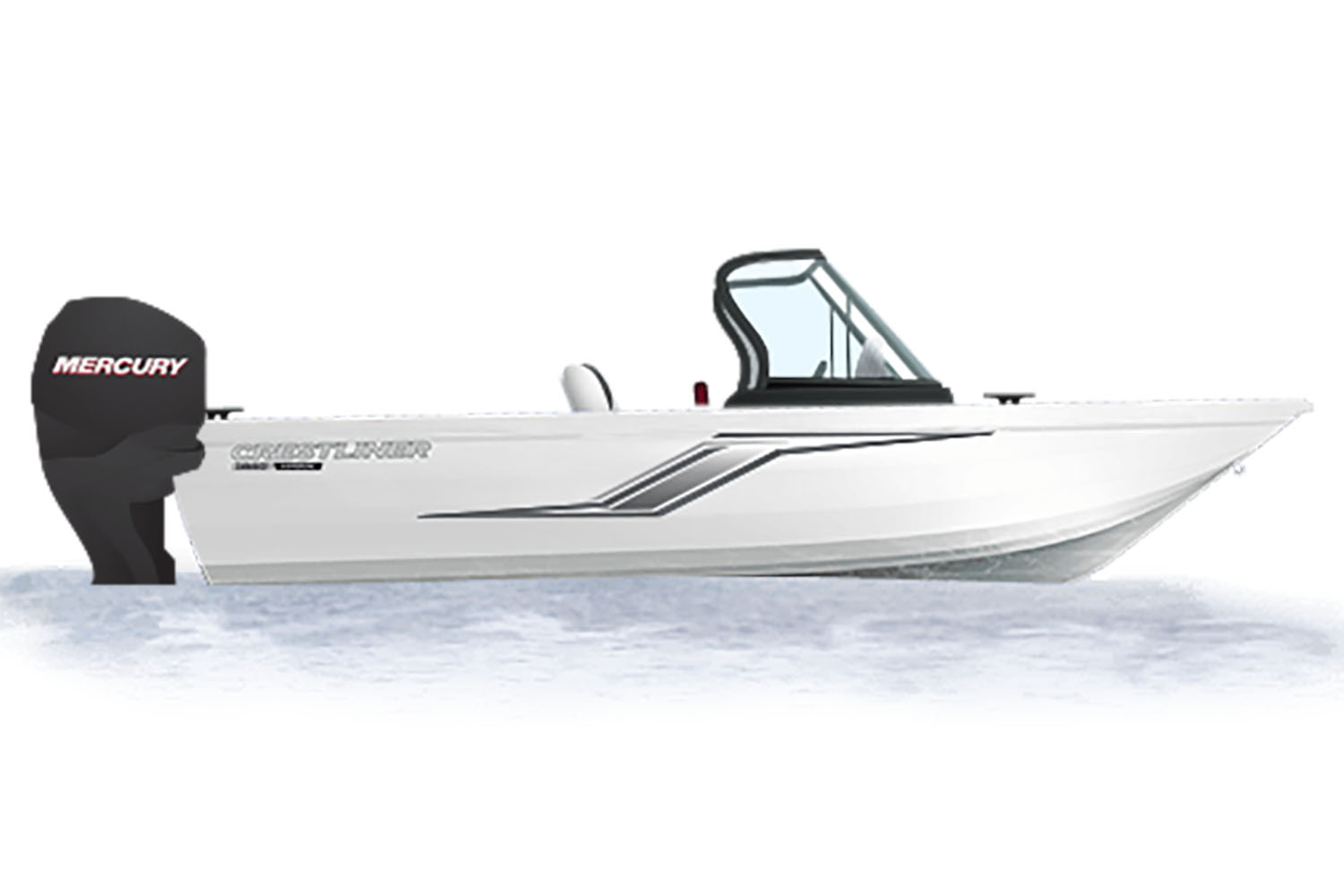 New 2025 Crestliner 1750 Hawk WT | Power Boats Outboard in Petoskey MI