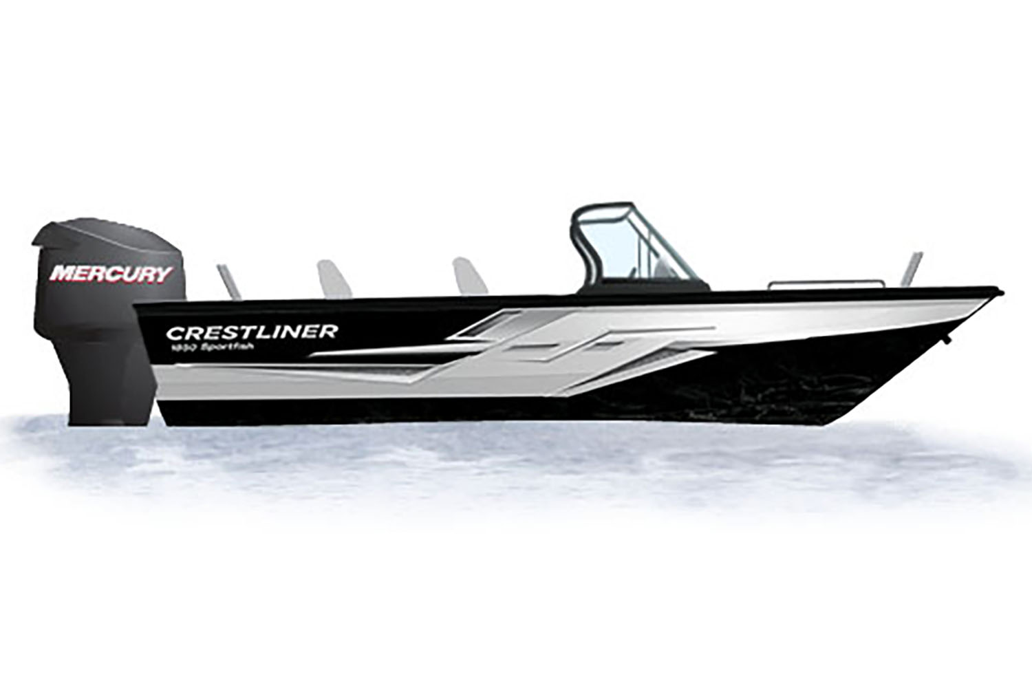 New 2025 Crestliner 1850 Sportfish | Power Boats Outboard in Kaukauna WI
