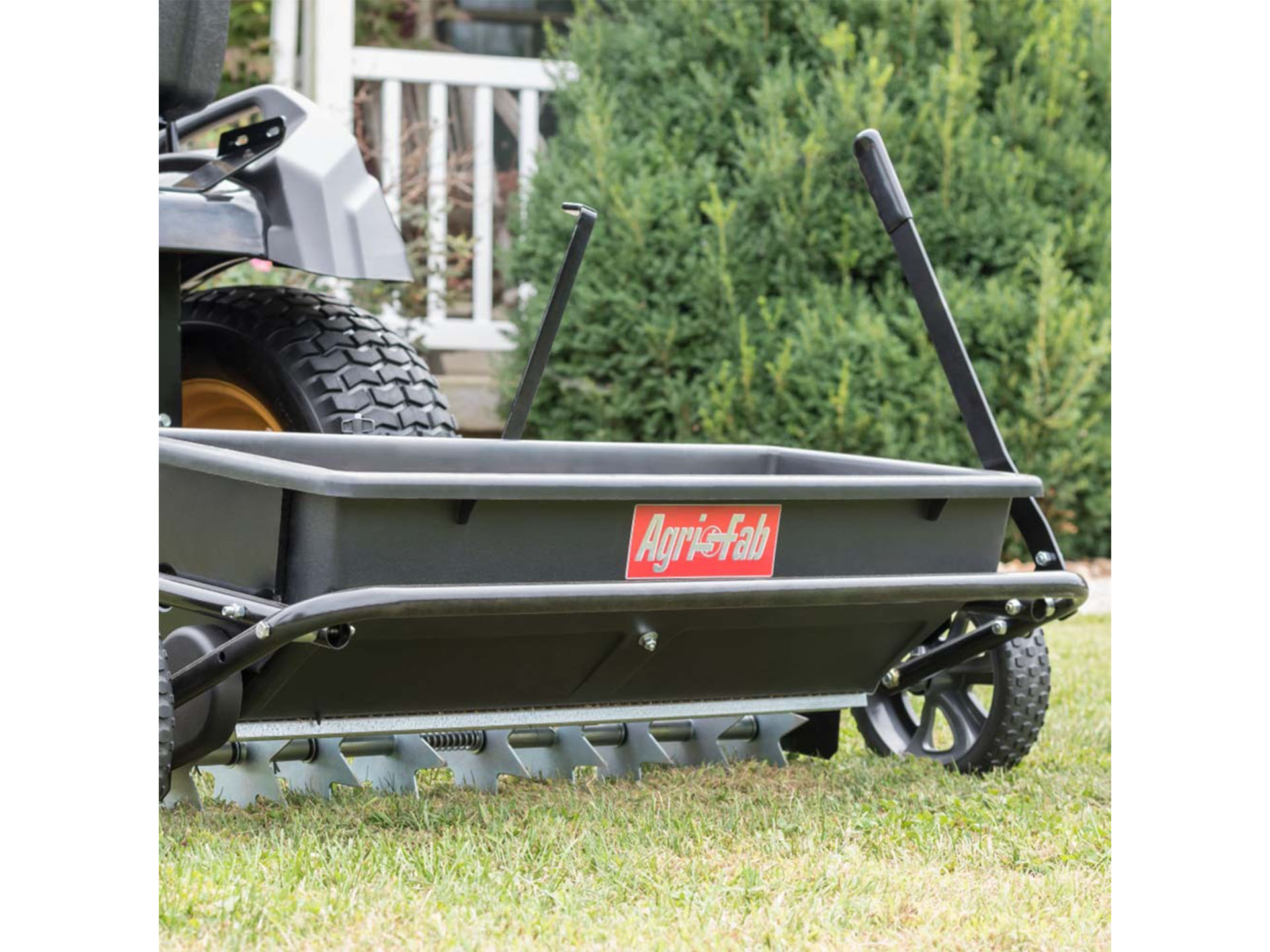 New DR Power Equipment Agri-Fab 100 lb. Tow Behind Poly Drop Spreader ...