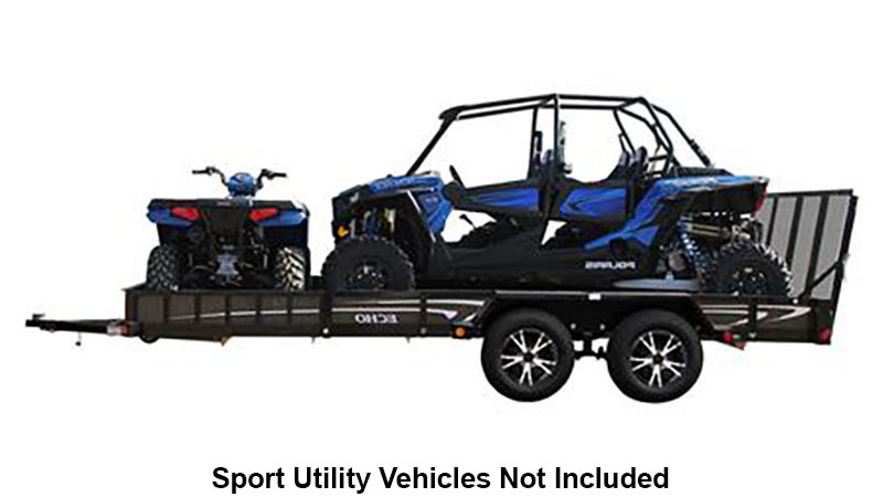New 2025 Echo Trailers Ultimate Trailers Tandem Axle 17 ft. Black ...