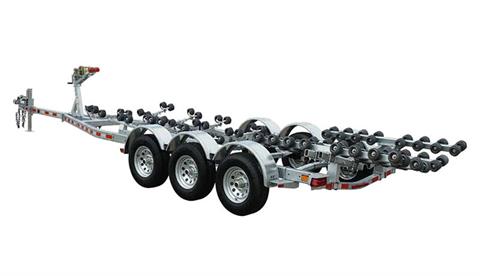 New 2024 EZ Loader V-Hull Triple Axle Roller Steel Trailers - 31 ft. 6 ...