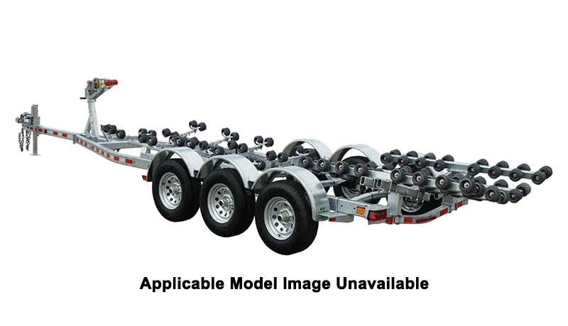 New 2025 EZ Loader V-Hull Triple Axle Roller Steel Trailers - 31 ft. 3 ...