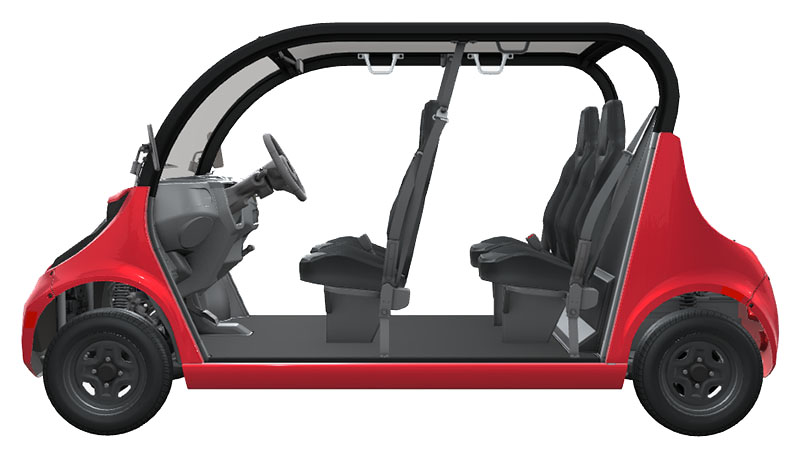 New 2024 GEM e4 | Specialty Vehicles in Adams Center NY | Sunset Red