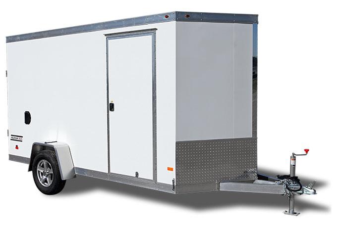 New 2018 Haulmark ALX Utility 6 ft. Wide (HAUV6X12DS) White | Cargo ...