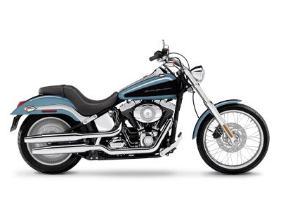 Used 2007 Harley-Davidson FXSTD Softail® Deuce™ Two-tone Suede Blue ...