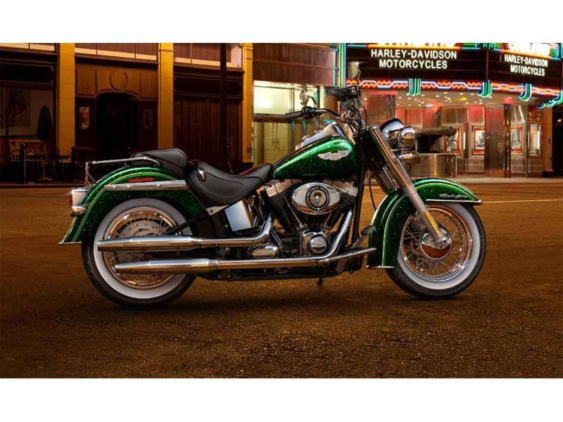 Used 2013 Harley-Davidson Softail® Deluxe Big Blue Pearl | Motorcycles ...