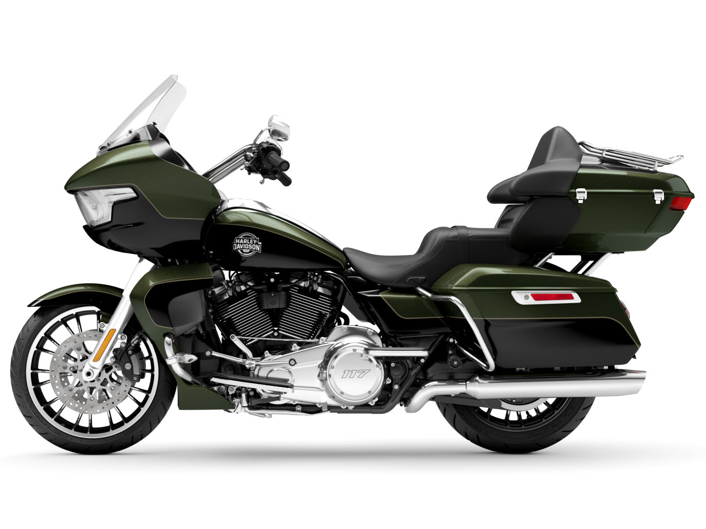 New 2026 Harley-Davidson Road Glide® Limited Olive Steel Metallic ...