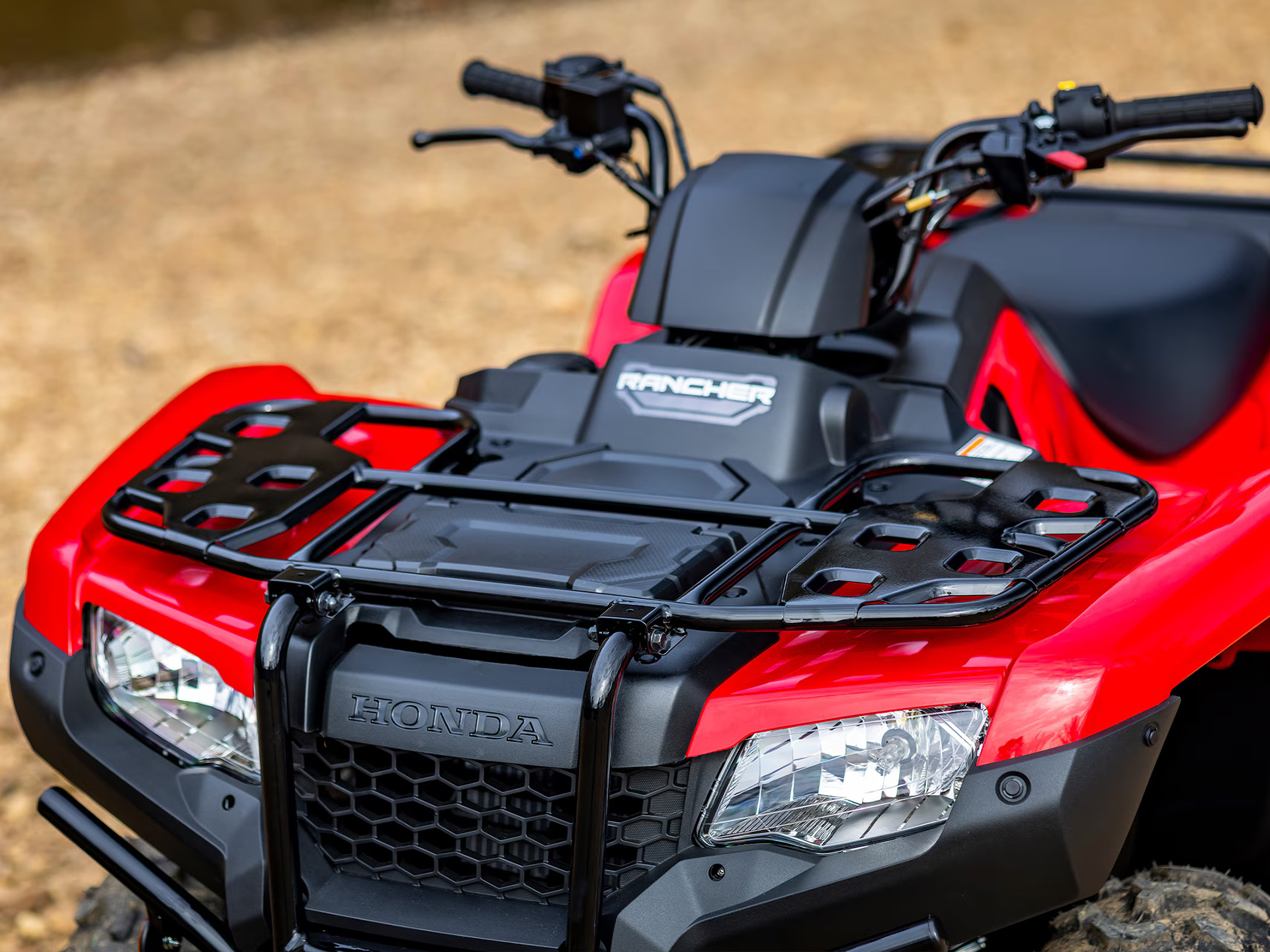 New 2025 Honda FourTrax Rancher Black Forest Green | ATVs in Brookhaven ...
