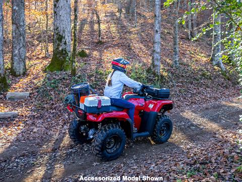 New 2025 Honda FourTrax Rancher Black Forest Green | ATVs in Brookhaven ...