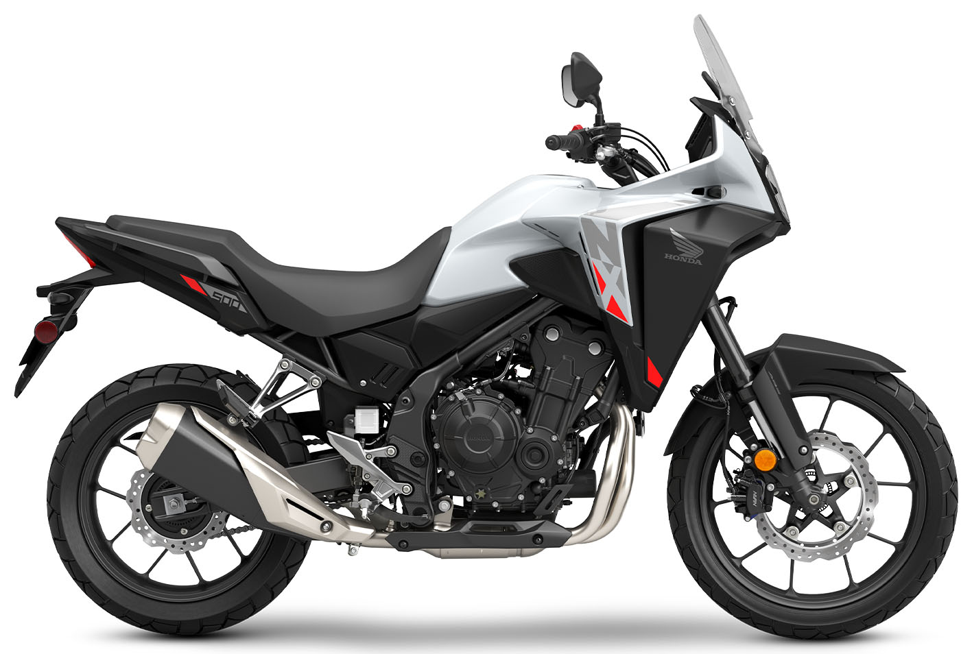 New 2026 Honda NX500 Pearl White | Motorcycles in San Jose CA
