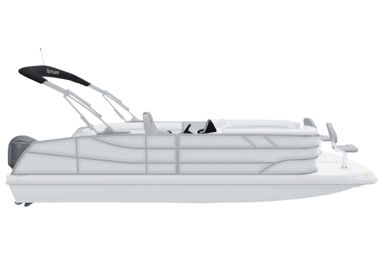 New 2025 Hurricane FunDeck 2360 REF Power Boats Outboard in Lafayette, LA