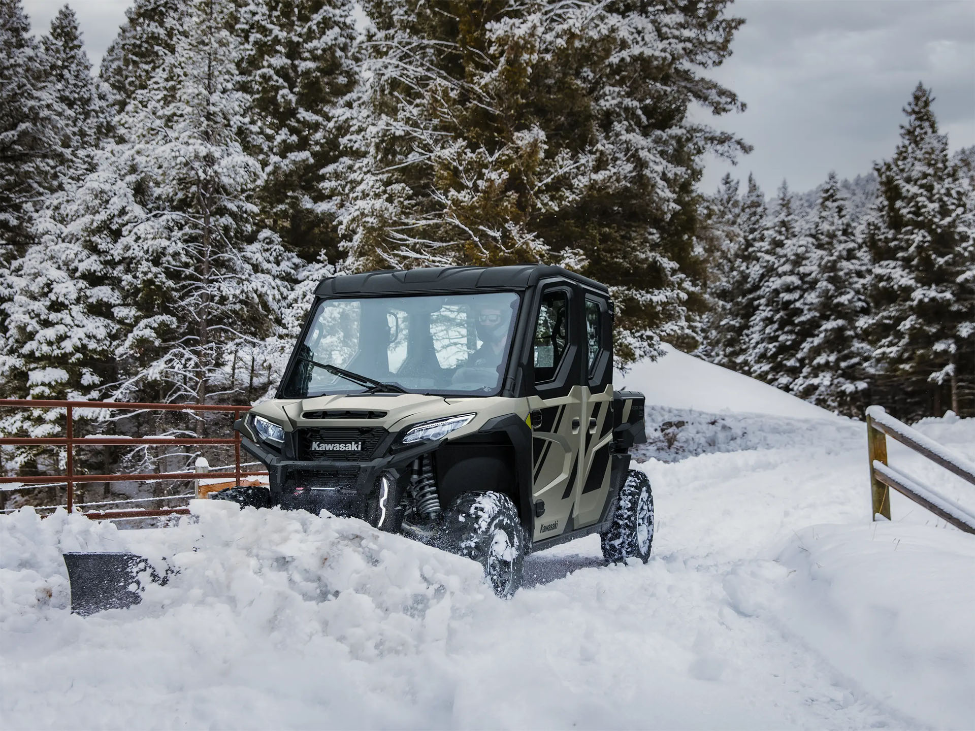 New 2026 Kawasaki RIDGE CREW HVAC Utility Vehicles in Fort Pierce, FL ...