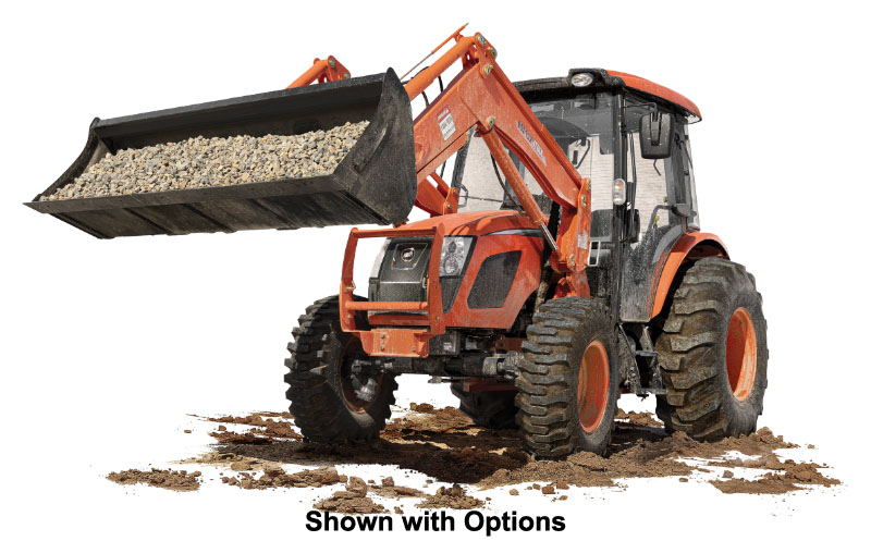 New 2025 KIOTI RX7340P Cab | Tractors in Cherry Creek NY | Orange