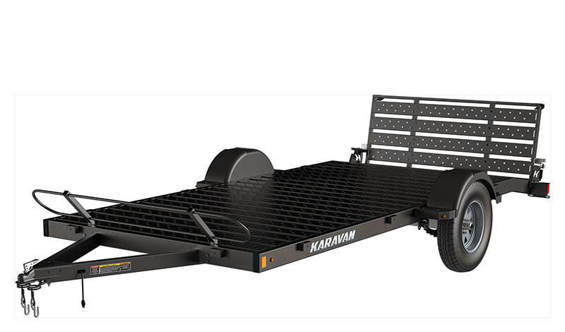 2025 Karavan Trailers Steel Floor Utility Trailers 14 ft. Black Powder ...