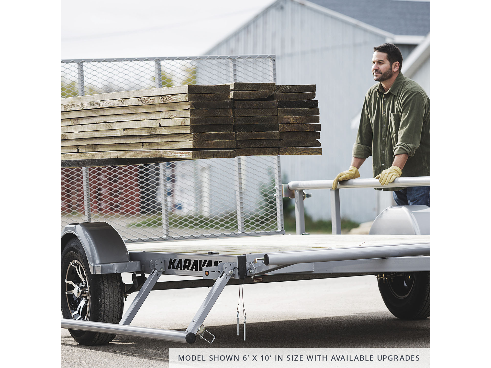 2025 Karavan Trailers Steel Utility Trailers 10 ft. Long - 6 ft. Wide ...