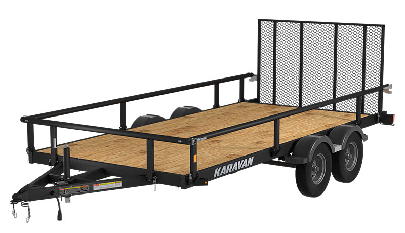 New 2025 Karavan Trailers Steel Utility Trailers 18 ft. Black Powder Coated | Utility Trailers ...