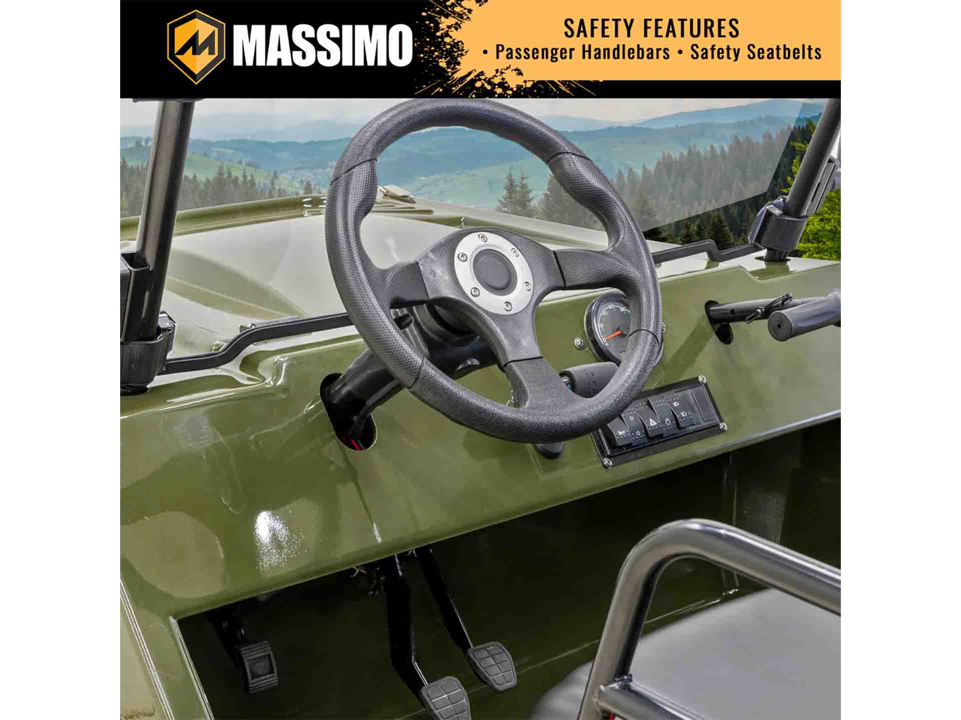 New 2024 Massimo GKD350 | Go-Karts in Harrison MI | Green