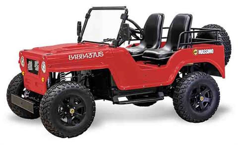 New 2024 Massimo GKD350 | Go-Karts in Harrison MI | Red