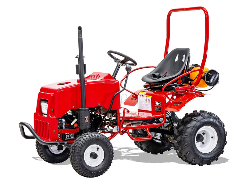 New 2024 Massimo Mini Tractor Go Kart | Go-Karts in Harrison MI | Red