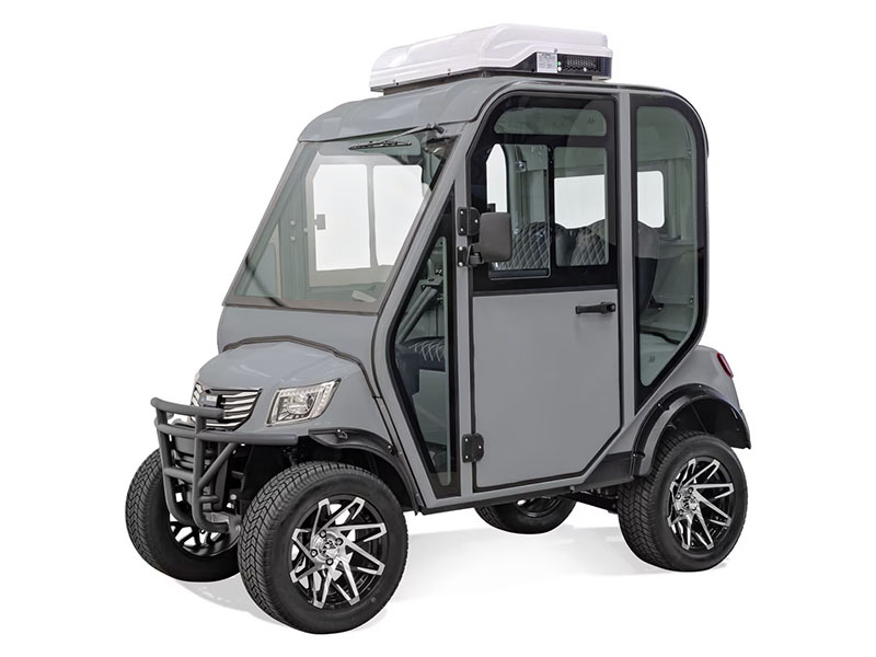 New 2025 Massimo MVR HVAC Silver Golf Carts For Sale in Savannah ...