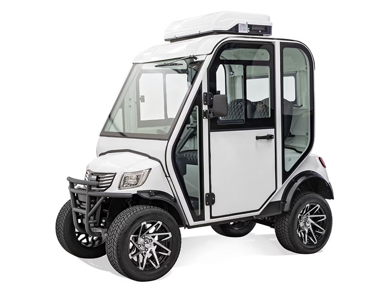 New 2025 Massimo MVR HVAC White Golf Carts For Sale in Savannah ...