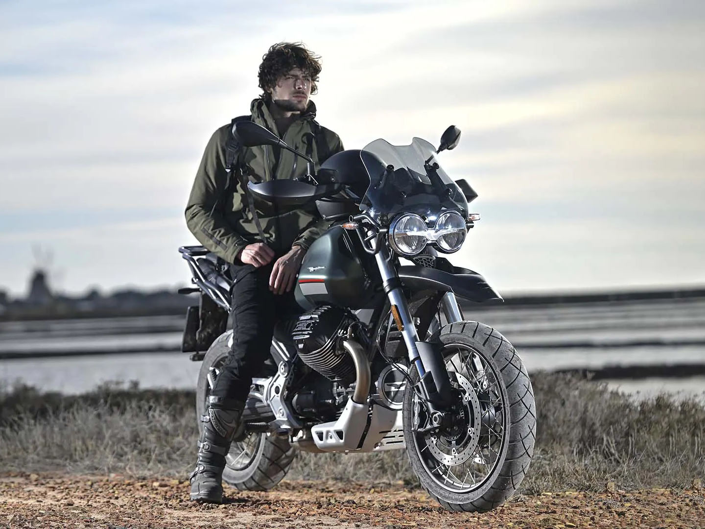 New 2023 Moto Guzzi V85 TT Motorcycles in San Jose, CA | Stock Number: MG0158