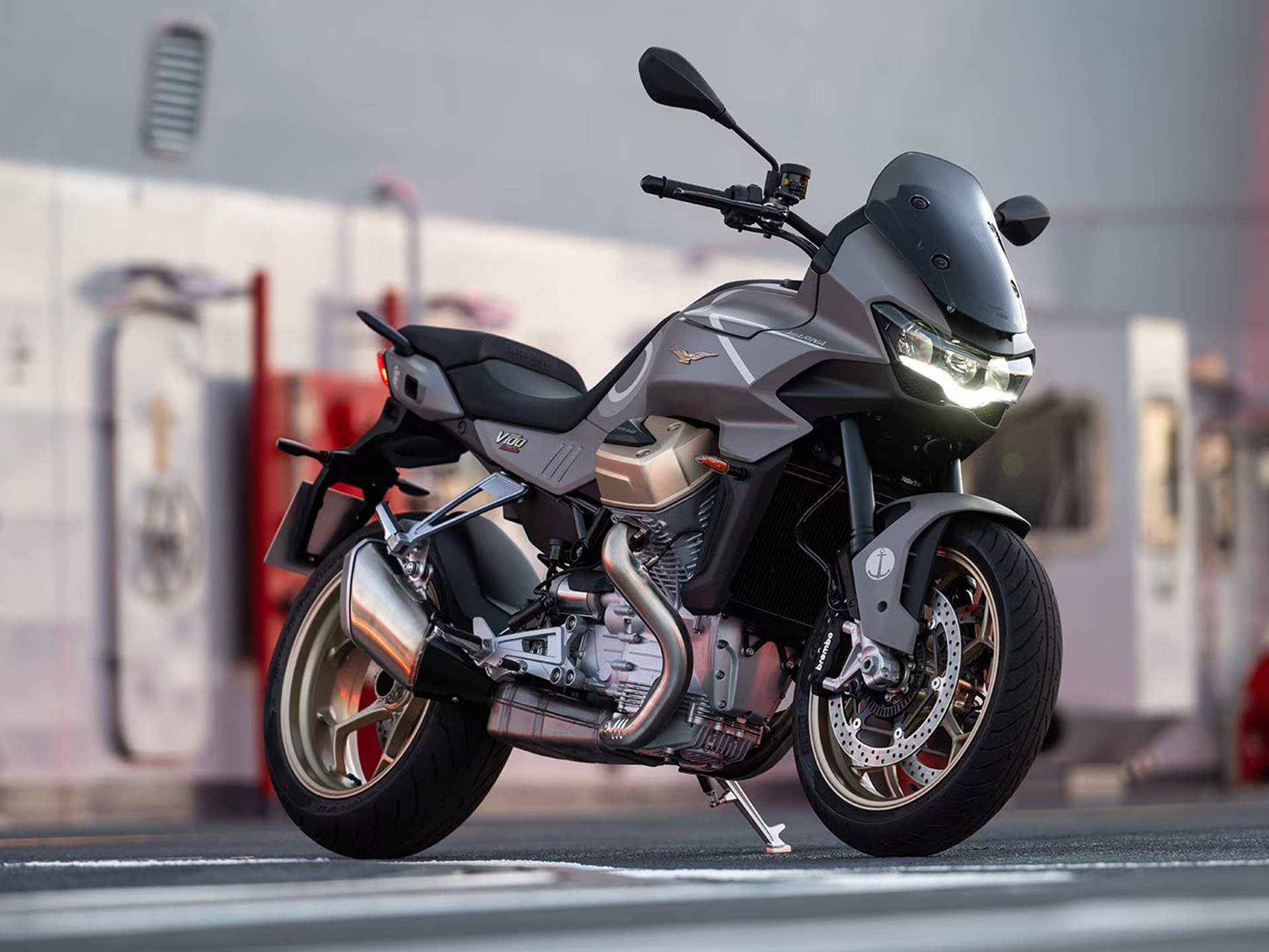 V100 New 2023 Moto Guzzi V100 Mandello S Verde 2121 | Motorcycles In