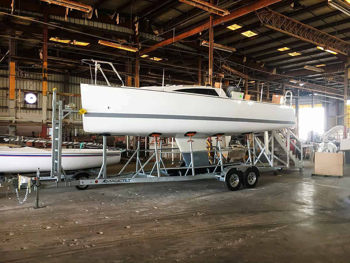 New 2025 Magic Tilt Sailboat Series Trailers - Precision 185 Keel 16.5 ...