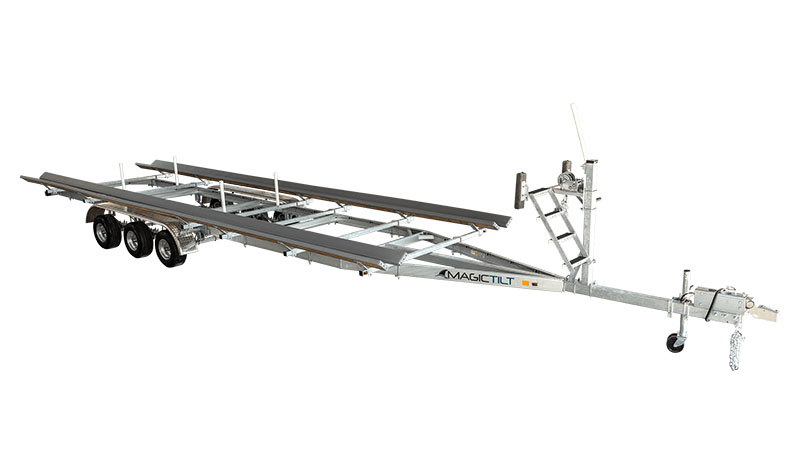 New 2025 Magic Tilt Pontoon Series Triple Axle Trailers 32 ft. - 6000 ...