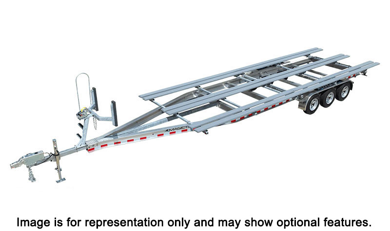 New 2025 Magic Tilt Pontoon Series Triple Axle Trailers - TTP2832B-6000 ...