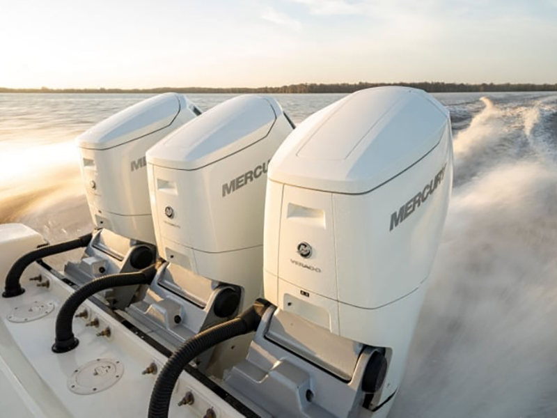 New Mercury Marine Verado 250hp 30 in. Electro Hydraulic Steering ...