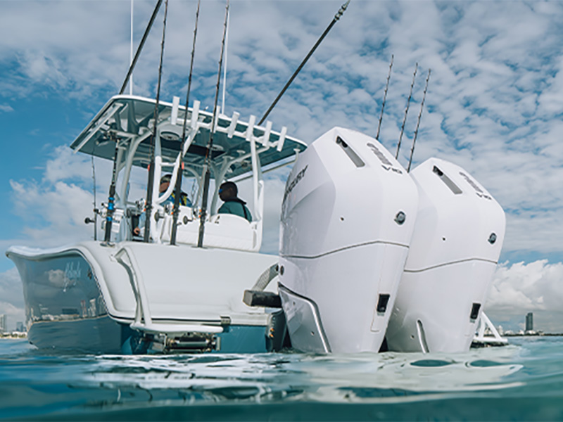 New Mercury Marine Verado 350hp 20 in. Electro Hydraulic Steering ...