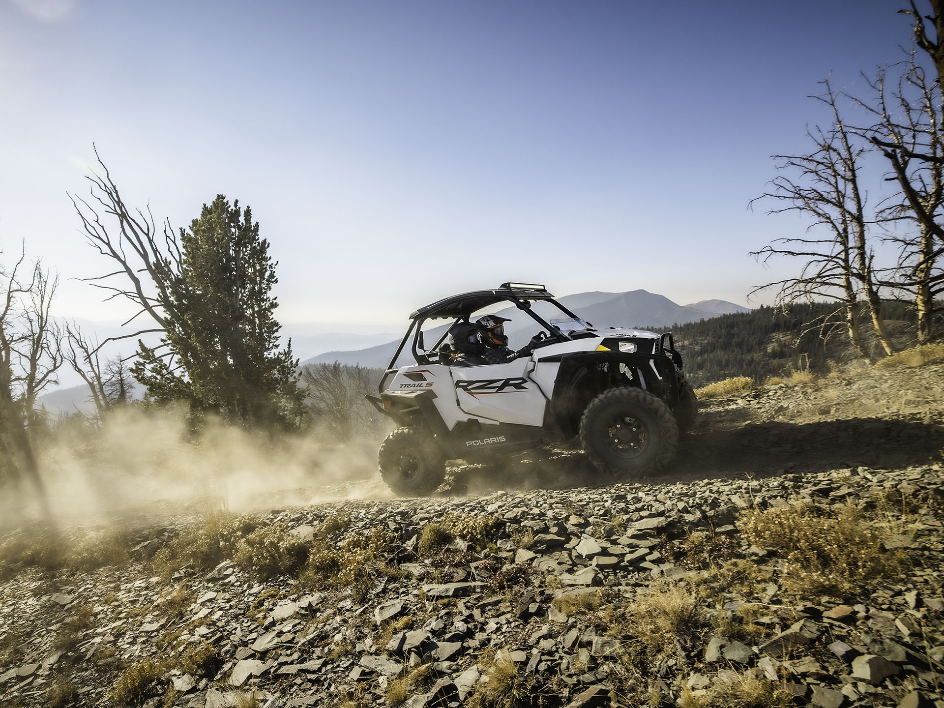 New 2023 Polaris RZR Trail Sport White Lightning | Utility Vehicles in ...