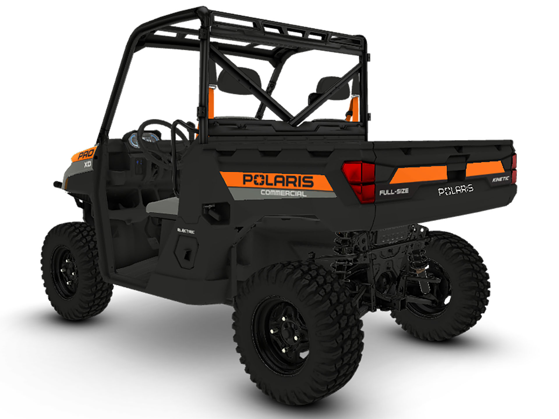 New 2025 Polaris Commercial Pro XD Full-Size Kinetic Avalanche Gray ...