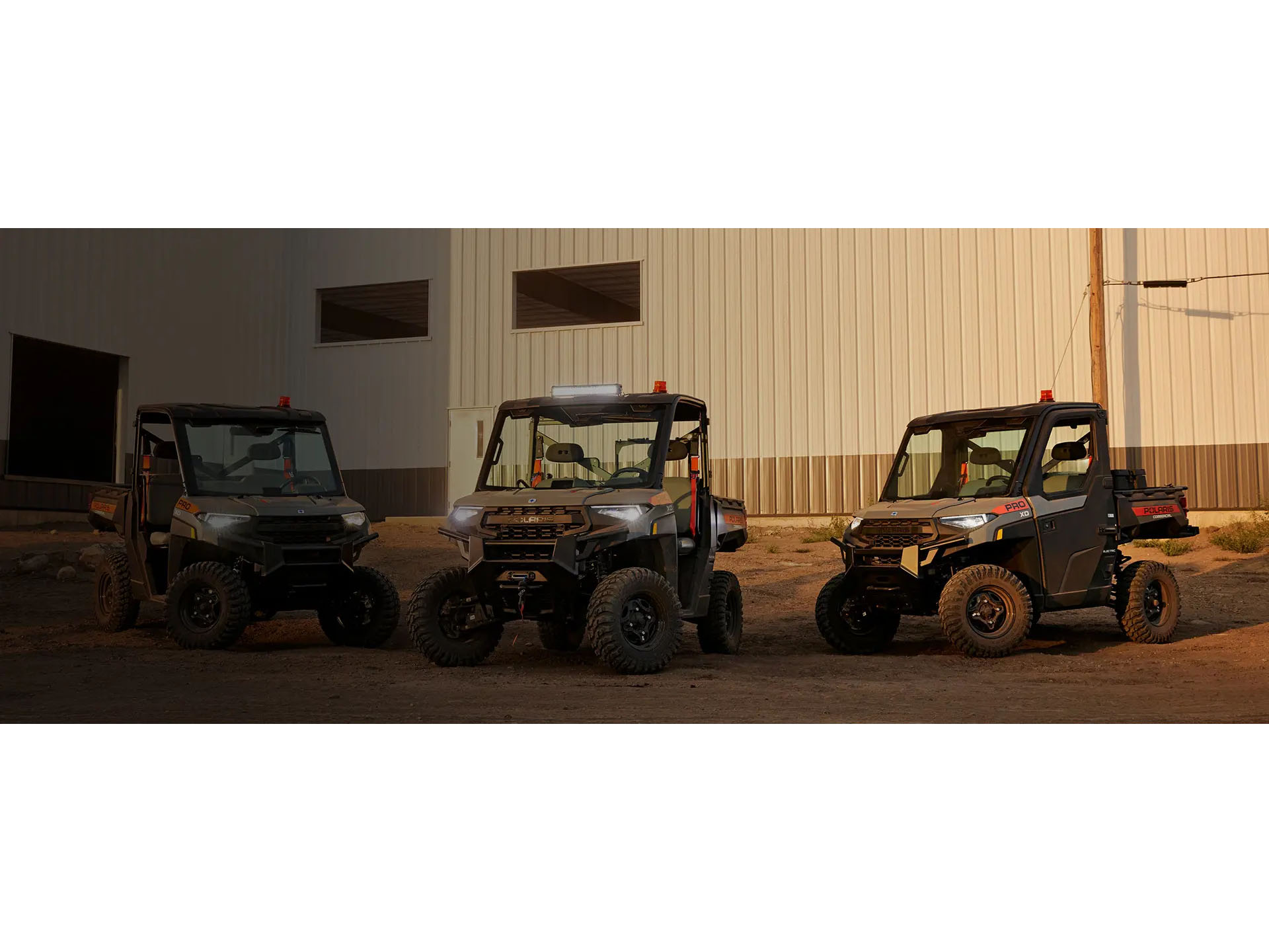 New 2025 Polaris Commercial Pro XD Full-Size Kinetic Avalanche Gray ...