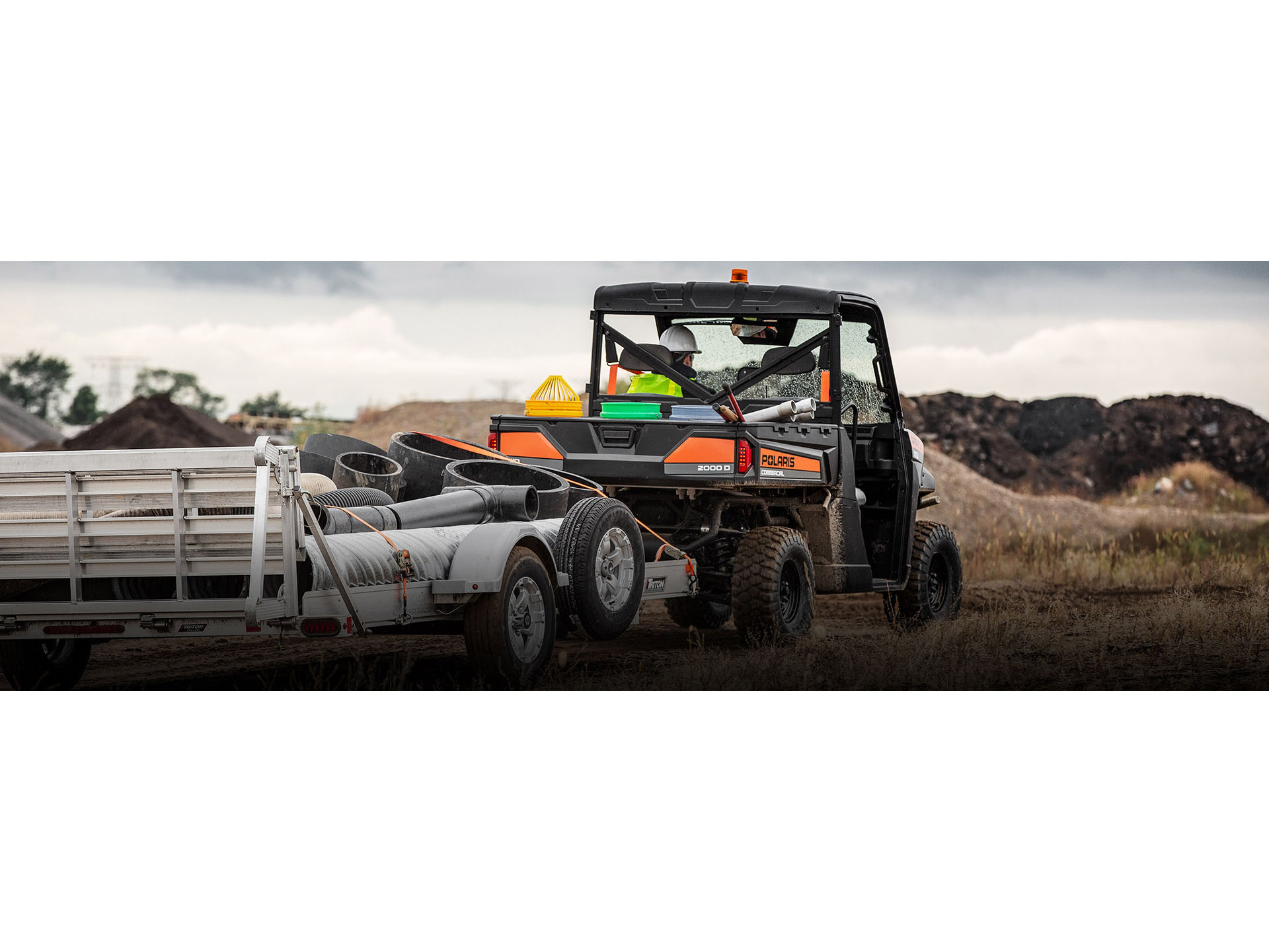 New 2025 Polaris Commercial Pro XD Full-Size Diesel Utility Vehicles in ...