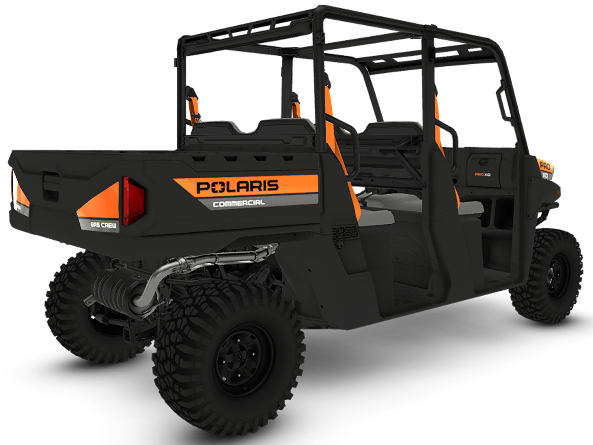 New 2025 Polaris Commercial Pro XD Mid-Size Gas Crew, Clearfield PA ...