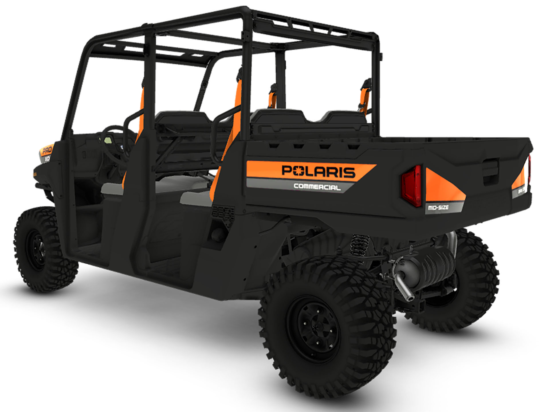 New 2025 Polaris Commercial Pro XD Mid-Size Gas Crew, Clearfield PA ...