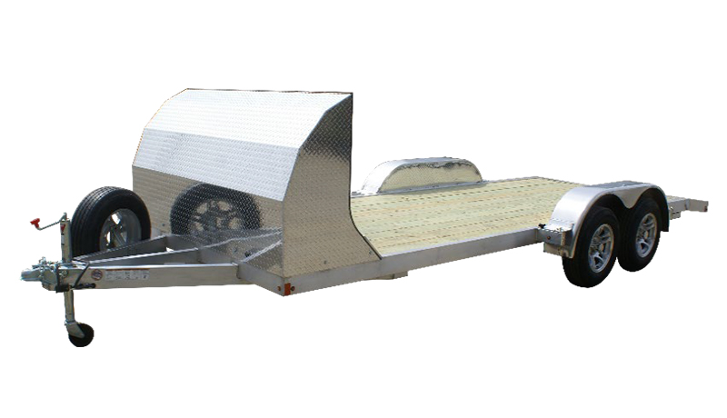 New 2025 Polaris Trailers Open Wood Deck Car Hauler Trailers 22 ft ...
