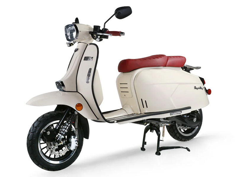 New 2025 Royal Alloy Grand Tourer 150 | Scooters in Marietta GA | Ivory