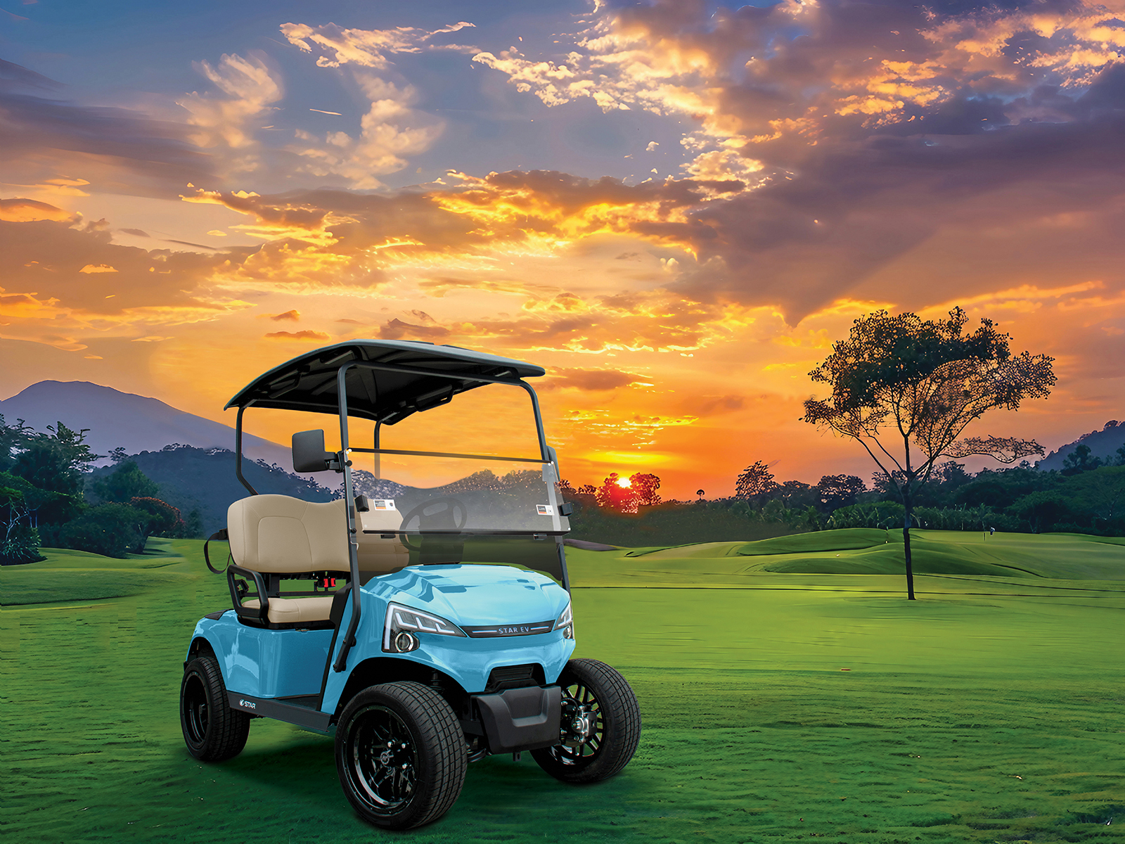 New 2025 Star EV J Model 2, Woodstock GA | Specs, Price, Photos | Sky Blue