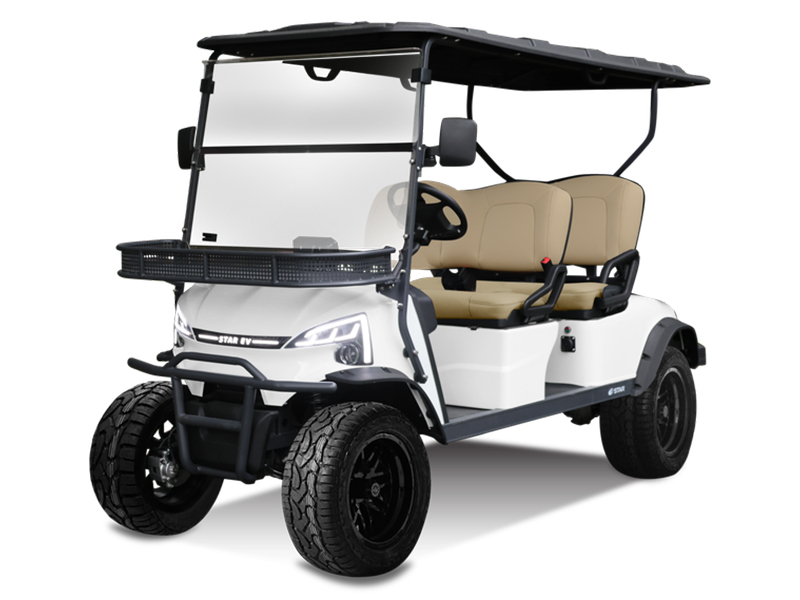 New 2025 Star EV J Model 4 Lifted | Golf Carts in Central Florida | White