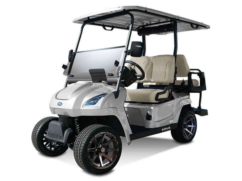 New 2025 Star EV Sirius 2+2 | Golf Carts in Central Florida | White ...