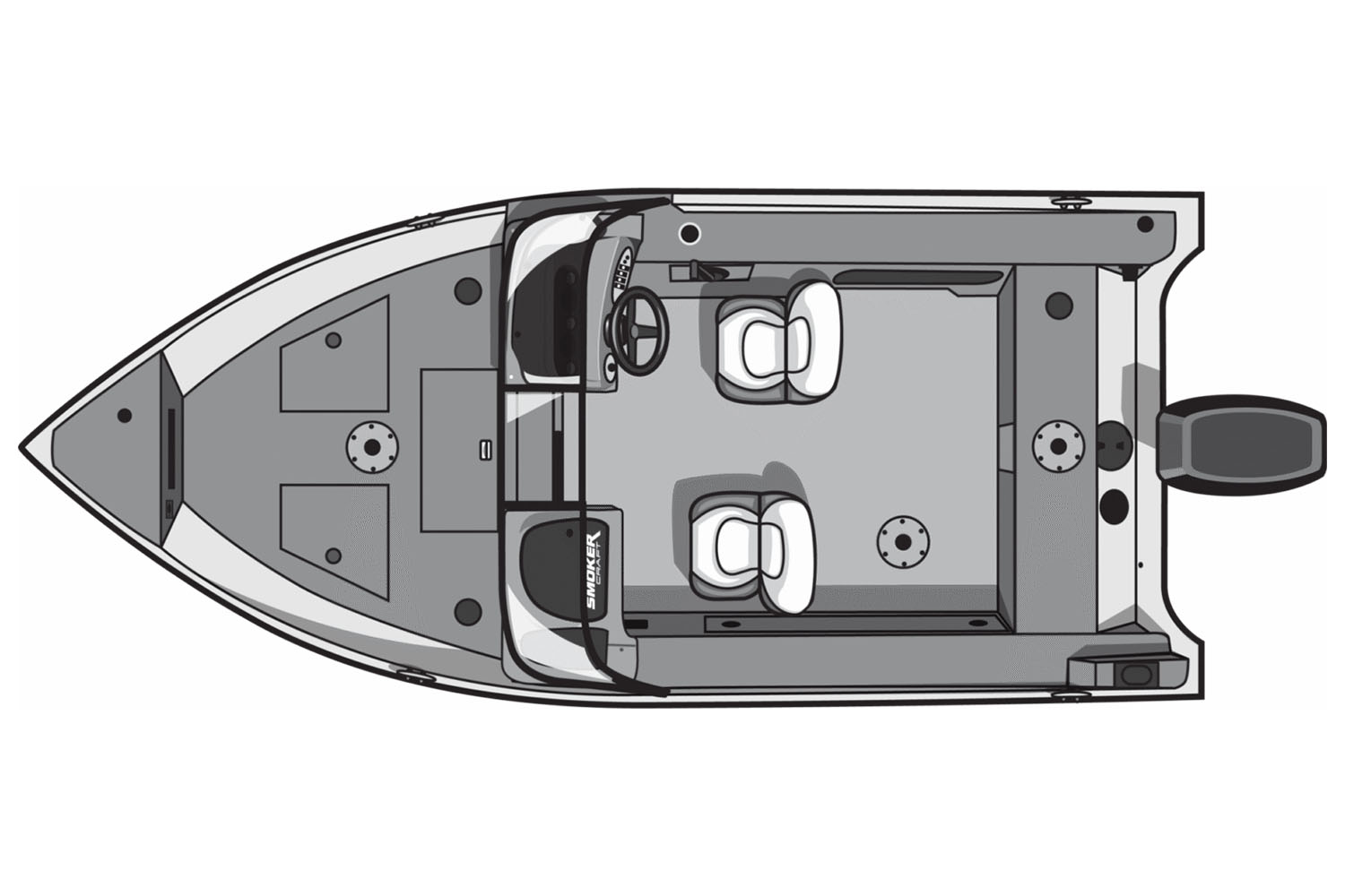 2026 Smoker Craft Lazer 162, Saint Cloud MN | New Power Boats Outboard ...