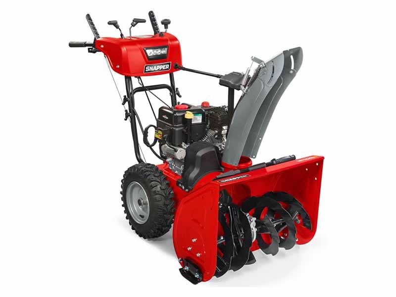 New Snapper M1228E Two-Stage Snow Blower Red | Snowblowers in Thief ...
