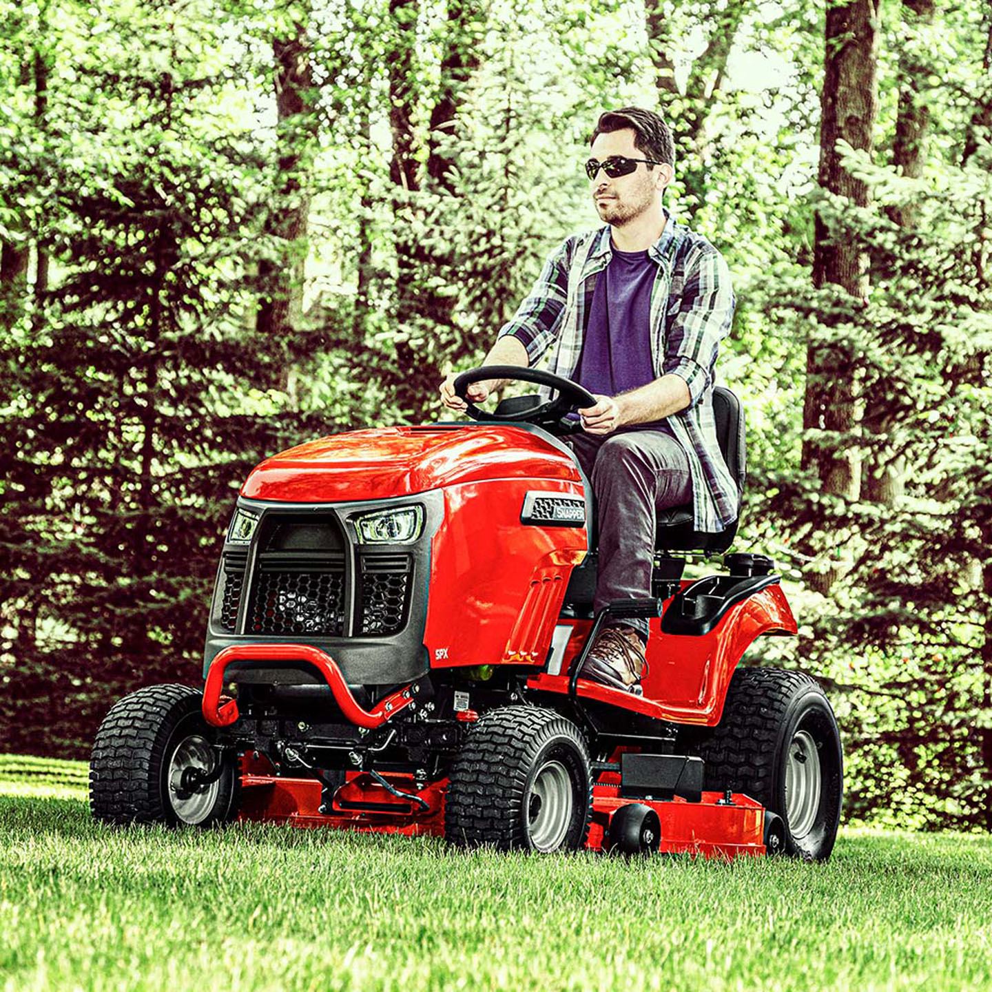 New 2022 Snapper SPX 48 in. Briggs & Stratton PXi Series 25 hp Red ...
