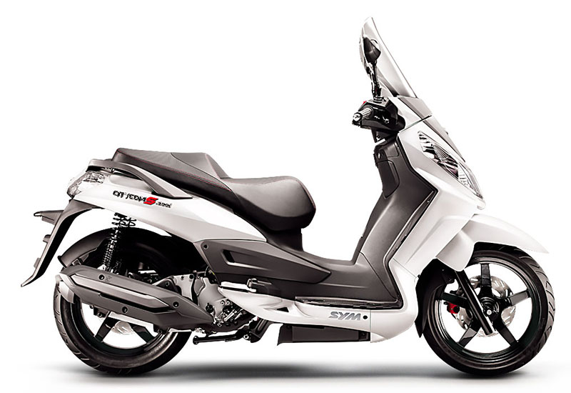 New 2025 SYM Citycom S 300i | Scooters in Kailua Kona HI | Arctic White