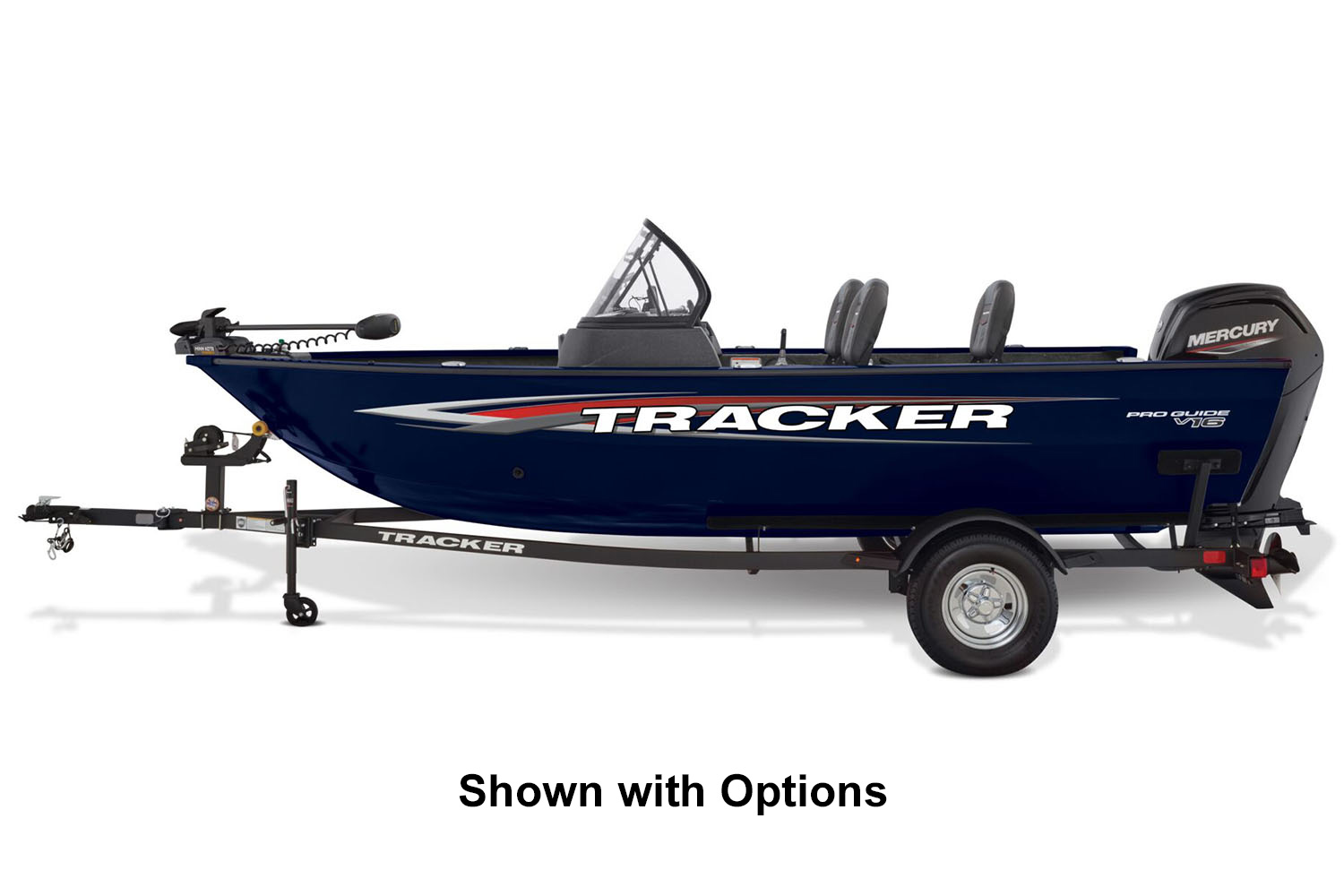 New 2026 Tracker PRO GUIDE V-16 WT Power Boats Outboard in Rapid City ...