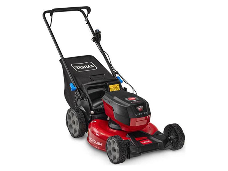 New Toro Recycler 21 in. 60V Max Push w/ SmartStow w/ 4.0Ah Battery ...